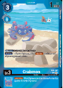 Crabmon (ALTERNATIVE ART) : EX08-017 CHAIN OF LIBERATION - Digimon Card ...