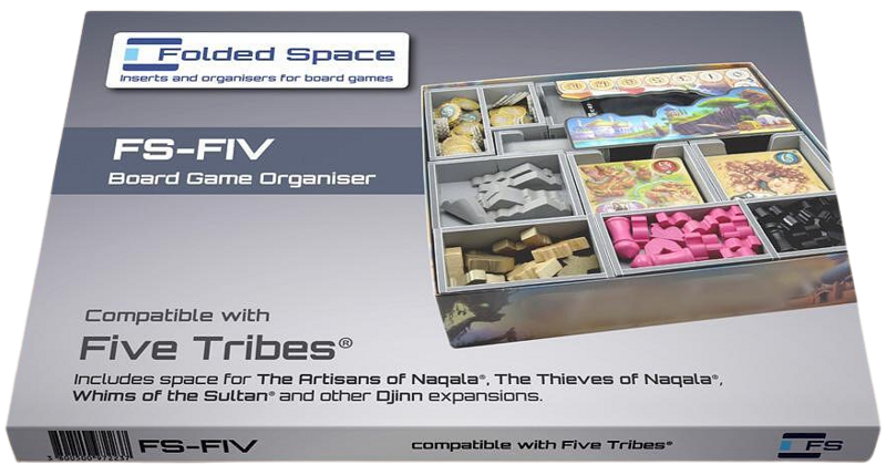 Folded Space: Five Tribes Insert | Chaos Cards