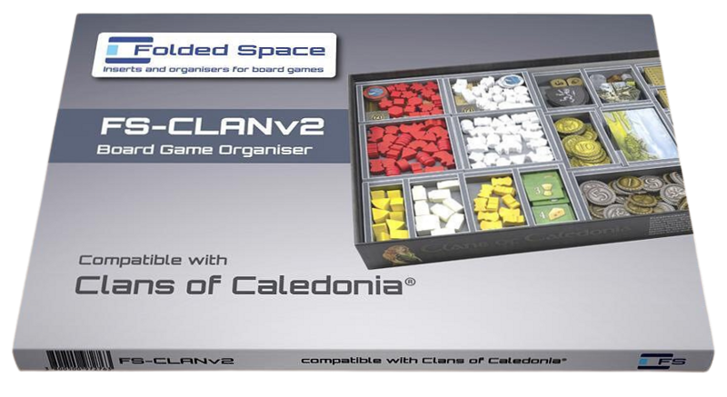 Folded Space: Clans of Caledonia Insert V2 | Chaos Cards