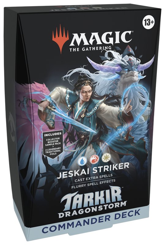 Tarkir Dragonstorm | Commander Deck Jeskai Striker | Magic the Gathering