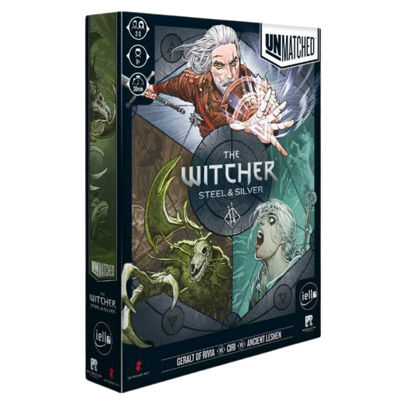 Unmatched The Witcher | Silver and Steel | Board Games