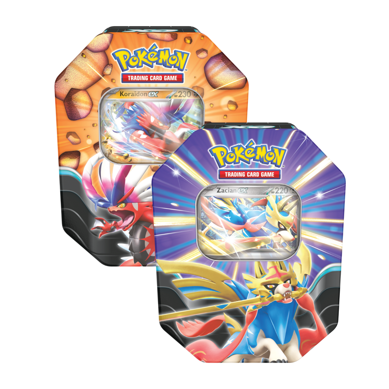 Slashing Legends Tin | Set of Two | Pokemon Tins