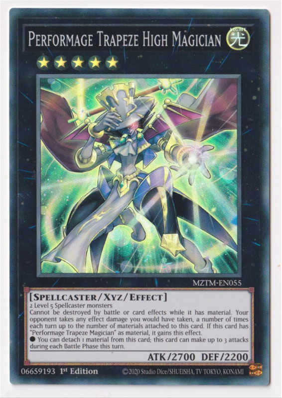 Performage Trapeze High Magician (Super Rare) : MZTM-EN055 - Yu-Gi-Oh! Single Card