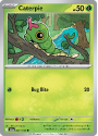 Caterpie : SCARLET AND VIOLET - JOURNEY TOGETHER 01/159 - Pokemon Single Card