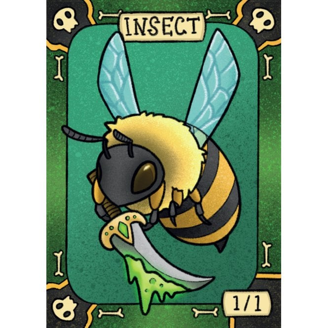 Tokens for MTG - Insect 1/1 | Chaos Cards