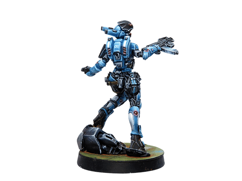 Infinity : Patsy Garnett, Orc Troops Varuna Div. NCO (Submachine Gun)