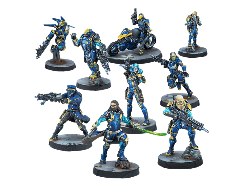 Infinity : Starmada Action Pack | Chaos Cards