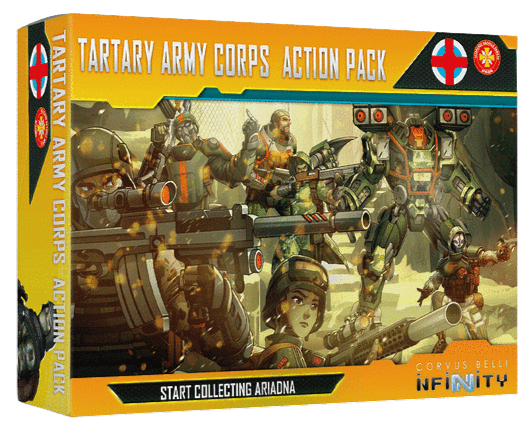 Infinity : Tartary Army Corps Action Pack | Chaos Cards