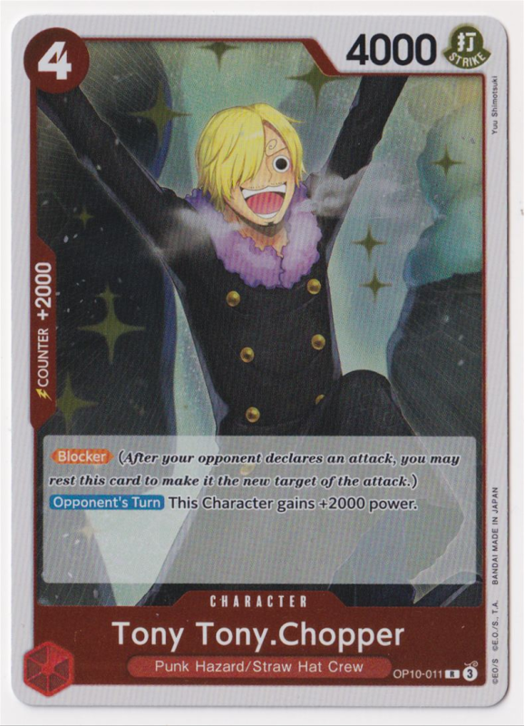 Tony.Tony.Chopper : OP10-011 ROYAL BLOOD - One Piece Single Card