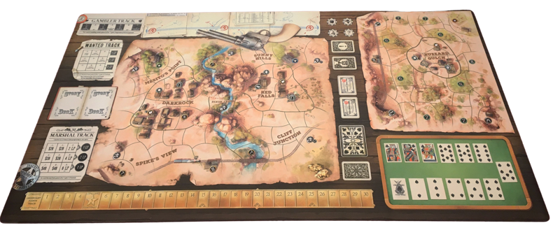 Western Legends: Playmat | Chaos Cards