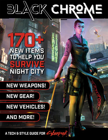 Cyberpunk Red - Black Chrome | Chaos Cards