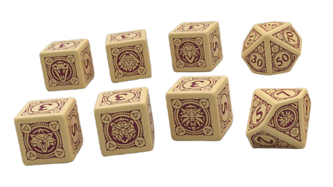 The Witcher - Essential Dice Set | Chaos Cards