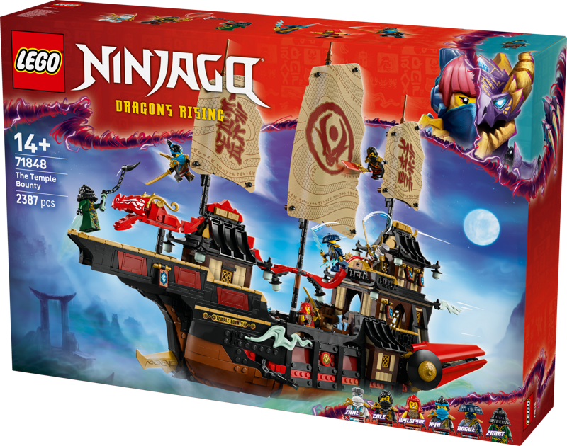 LEGO NINJAGO® | The Temple Bounty | 71848 | Chaos Cards