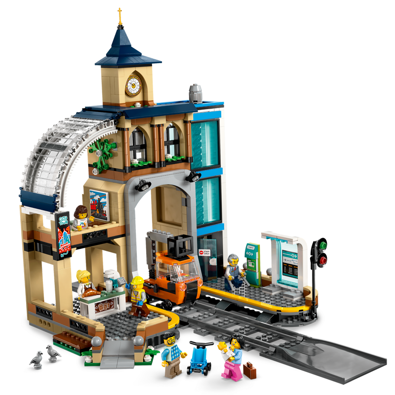 LEGO City | Central Train Station | 60469 | Chaos Cards