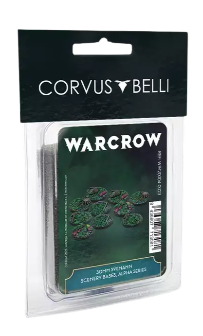 Warcrow | 30mm Synann Scenery Bases, Alpha Series