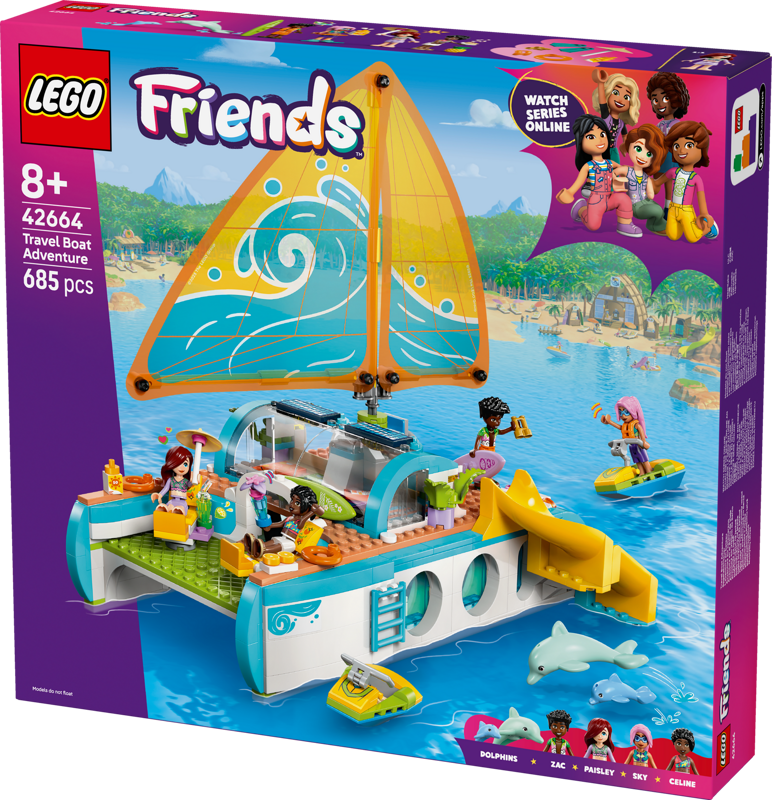 LEGO® | Friends Travel Boat Adventure | 42664