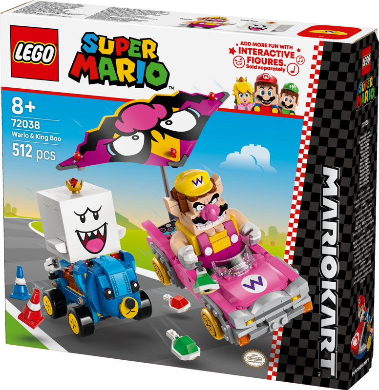 LEGO Super Mario: Mario Kart | Wario & King Boo | 72038