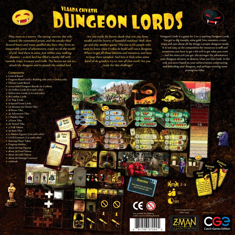 Dungeon Lords | Chaos Cards