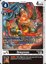 Greymon : BT21-057 WORLD CONVERGENCE - Digimon Card Game Single Card