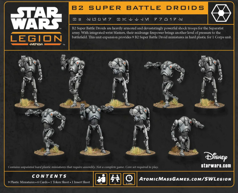 Star Wars Legion: B2 Super Battle Droids | Chaos Cards