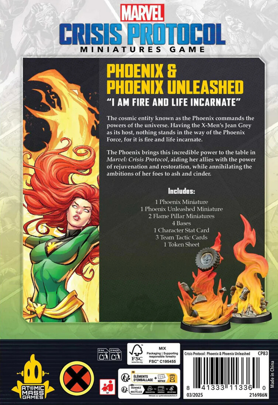 Marvel Crisis Protocol: Phoenix & Phoenix Unleashed