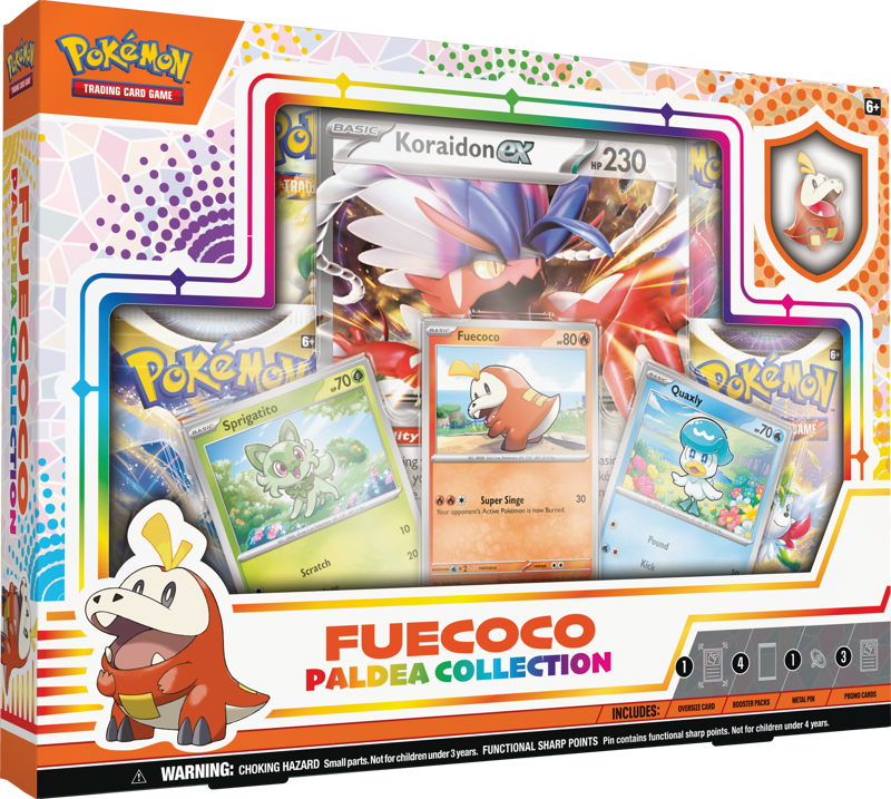 Pokemon Paldea Collection Fuecoco | Pokemon Collections