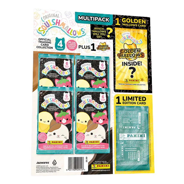 Squishmallows Trading Card Collection Multipack