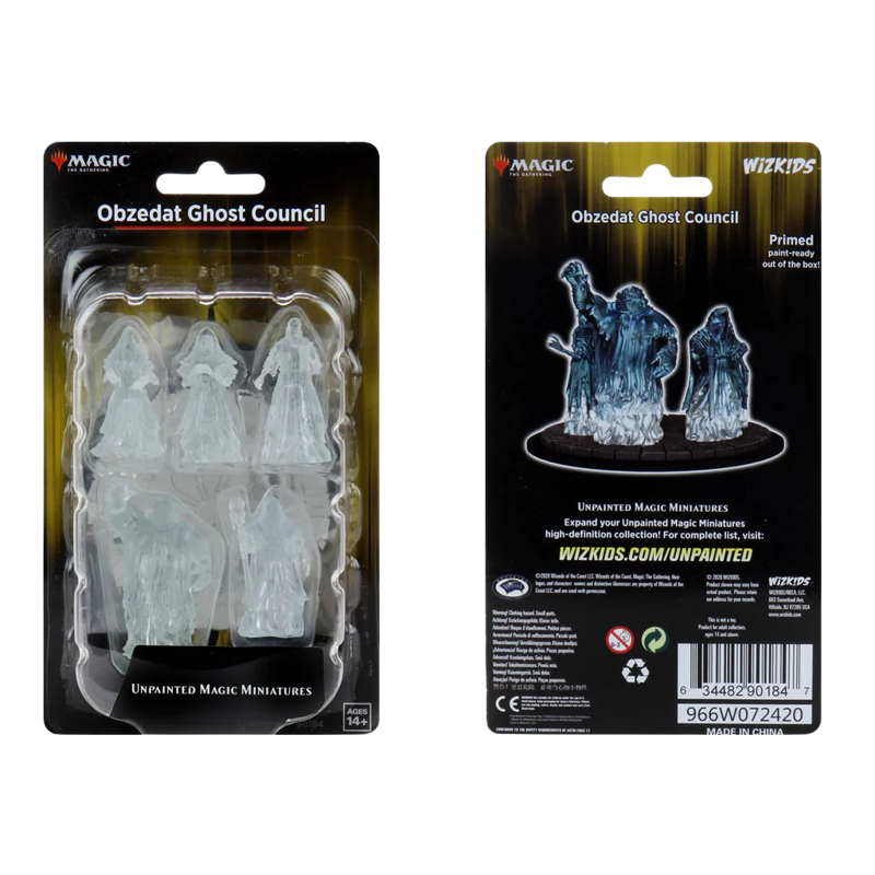Magic Unpainted Miniatures: Obzedat Ghost Council