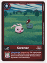 Koromon (ALTERNATIVE ART) : EX09-001 VERSUS MONSTERS - Digimon Card ...