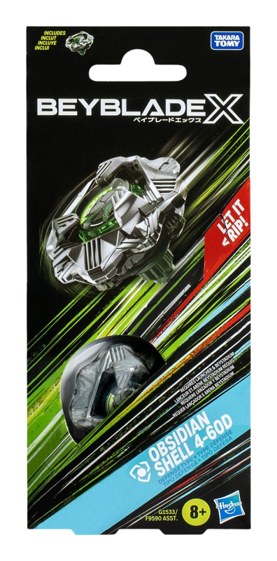 Beyblade X Obsidian Shell 4-60D | Chaos Cards