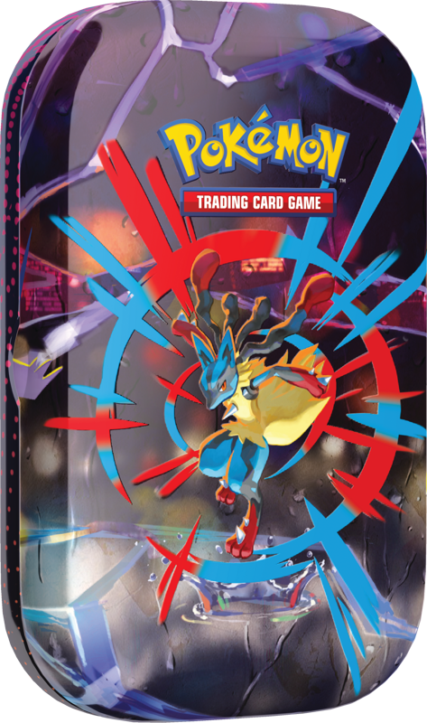 Mega Heroes Mini Tin | Mega Lucario | Pokemon | Chaos Cards