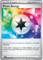 Prism Energy : SCARLET AND VIOLET - BLACK BOLT 86/86 - Pokemon Single Card