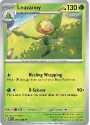 Leavanny (MASTER BALL REVERSE HOLO) : SCARLET AND VIOLET - WHITE FLARE ...