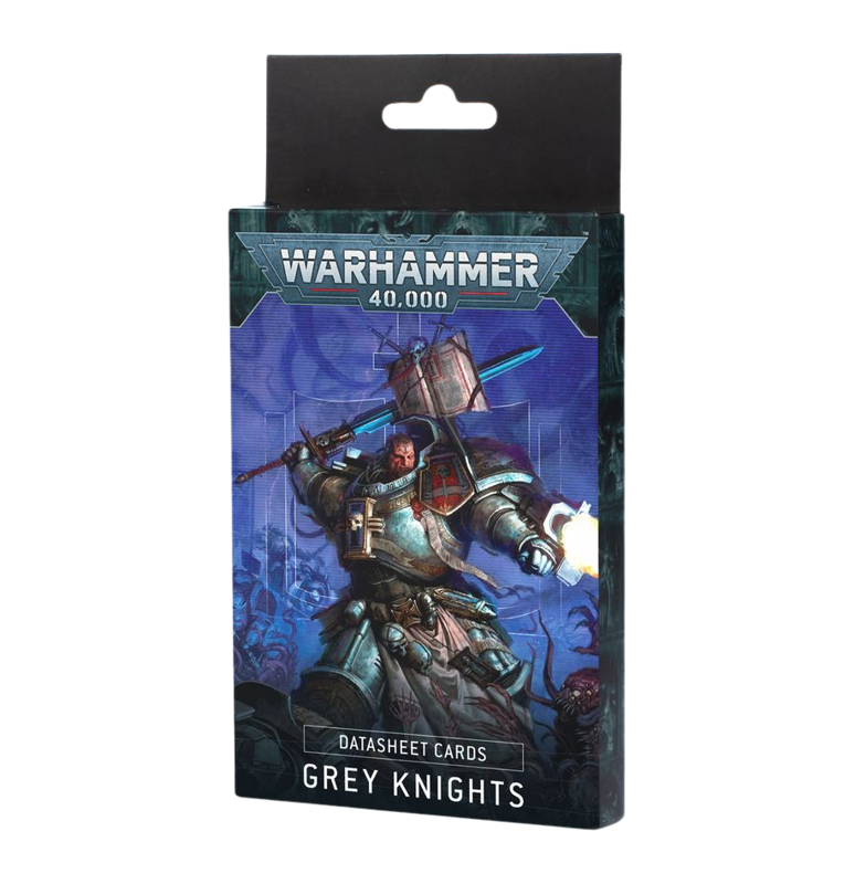 Warhammer 40k : Grey Knights Datasheet Cards | Chaos Cards