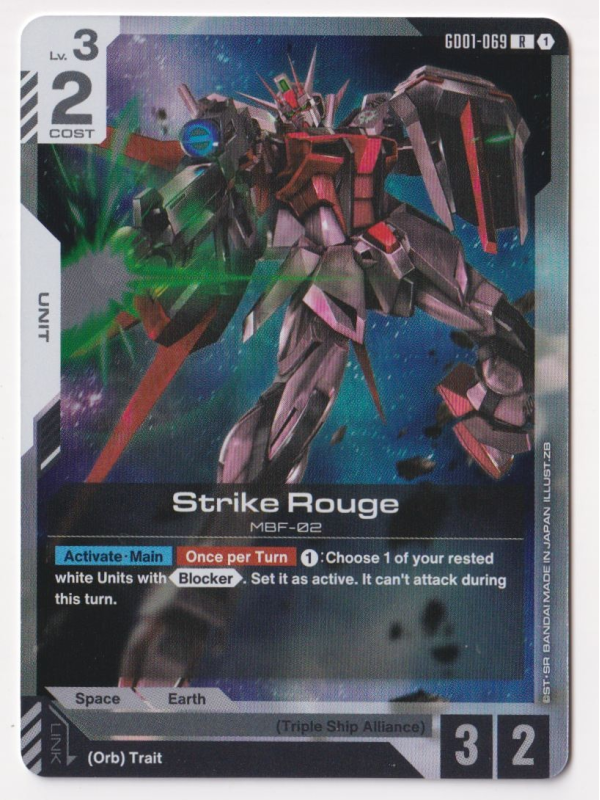 Strike Rouge : GD01-069 NEWTYPE RISING - Gundam TCG Single Card