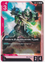 Geara Zulu (Guards Type) : GD01-052 NEWTYPE RISING - Gundam TCG Single Card