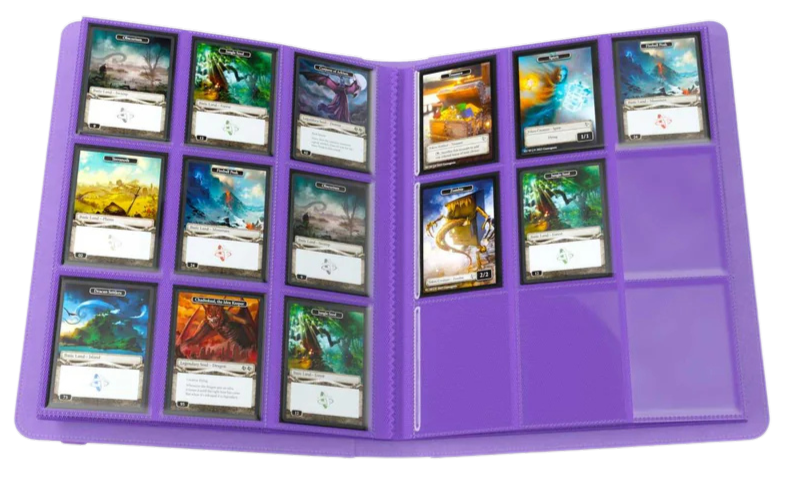 Gamegenic Album 18-Pocket Purple | Chaos Cards