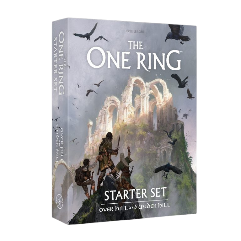 The One Ring RPG 2nd Edition Over Hill and Under Hill Starter Set