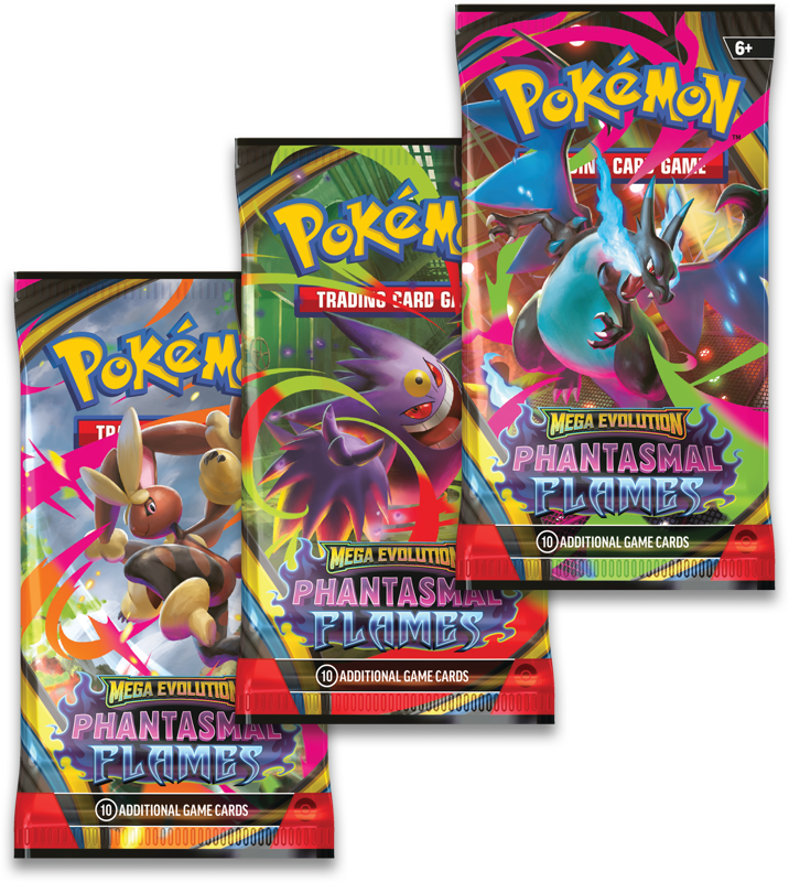 Mega Evolution Phantasmal Flames | 3 Pack Blister Weavile | Pokemon