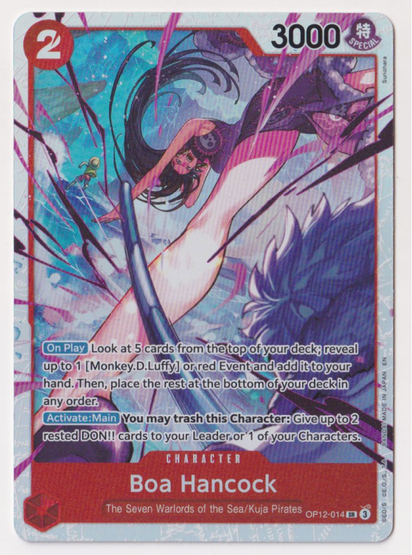 Boa Hancock : OP12-014 LEGACY OF THE MASTER - One Piece Single Card