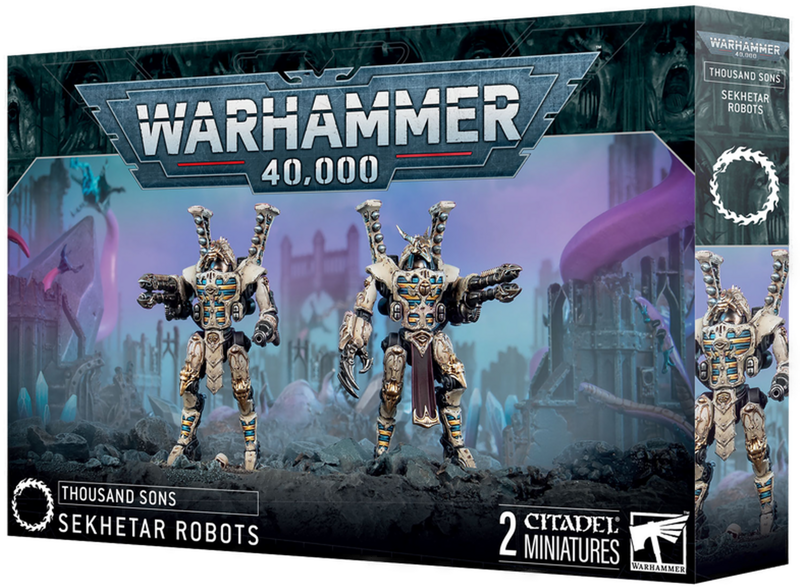 Thousand Sons Sekhetar Robots | Chaos Cards