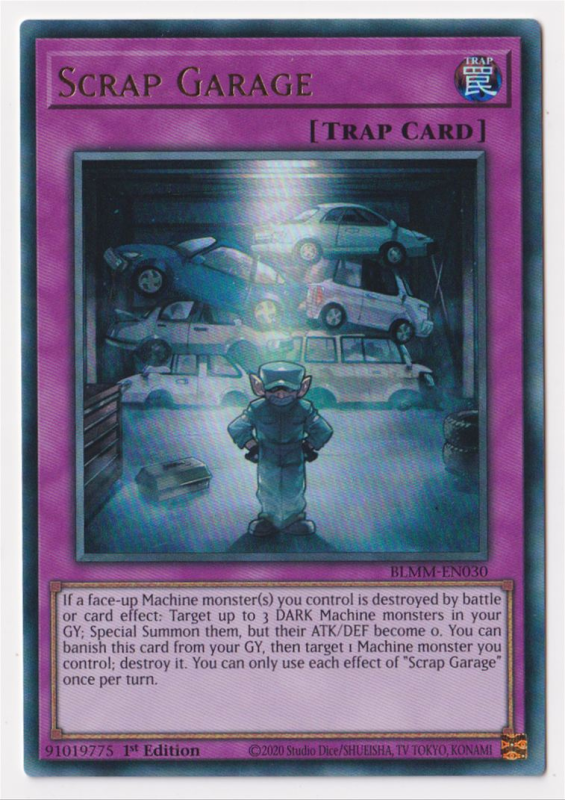 Scrap Garage (Ultra Rare) : BLMM-EN030 - Yu-Gi-Oh! Single Card