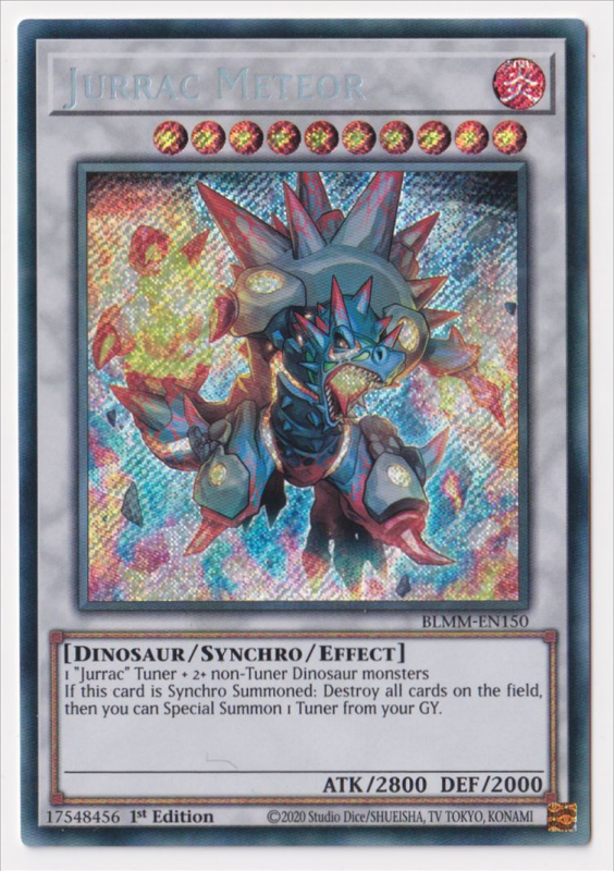 Jurrac Meteor (Secret Rare) : BLMM-EN150 - Yu-Gi-Oh! Single Card