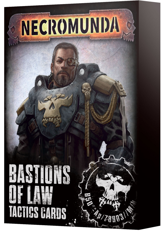Necromunda : Bastions of Law Gang Tactics Cards