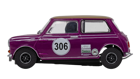 Scalextric Austin Mini Cooper S - Jo Polley | Chaos Cards