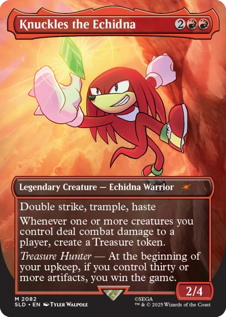 Knuckles the Echidna : 2082 SECRET LAIR DROP: SONIC THE HEDGEHOG ...