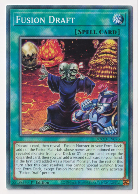 Fusion Draft (Common) : DOOD-EN070 - Yu-Gi-Oh! Single Card