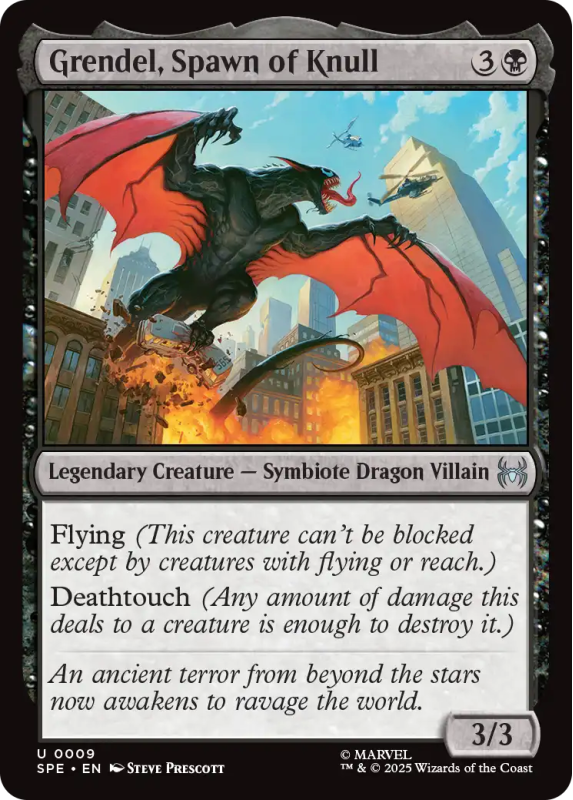 Grendel, Spawn of Knull (FOIL) : 0009 MARVEL'S SPIDER-MAN ETERNAL ...