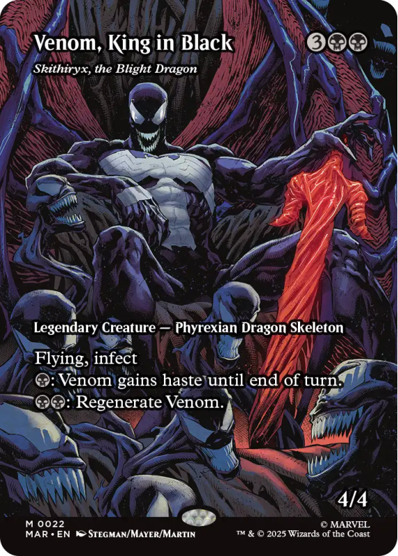 Venom, King in Black (Skithiryx, the Blight Dragon) : 0022 MARVEL'S ...