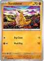 Sandshrew : MEGA EVOLUTION 68/132 - Pokemon Single Card